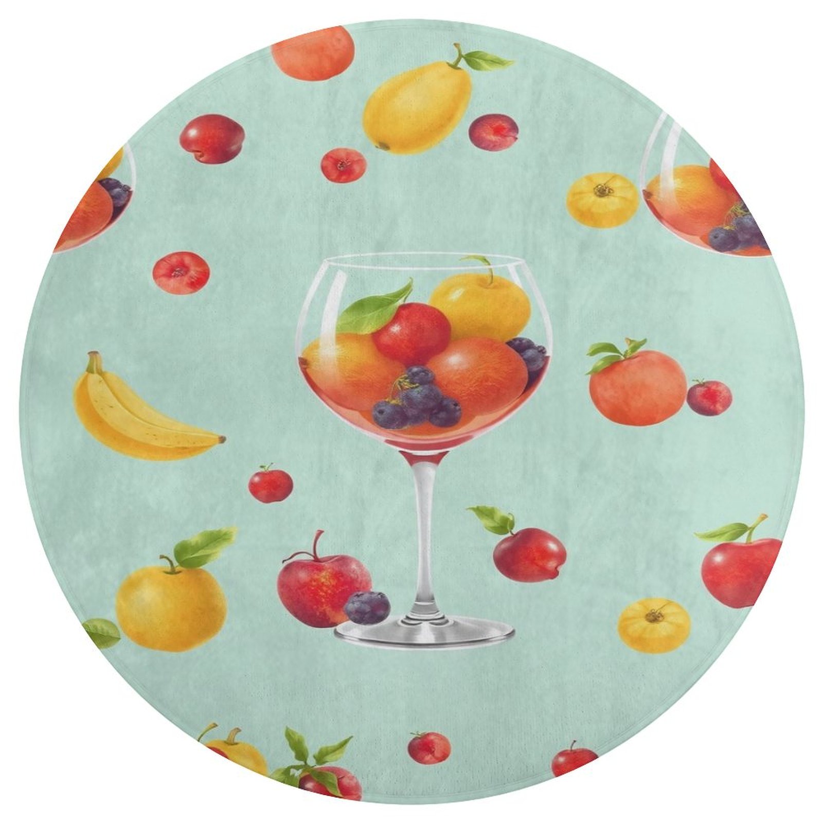 Wine Glass Round Carpet Living Room Carpet Modern And Stylish Living ...