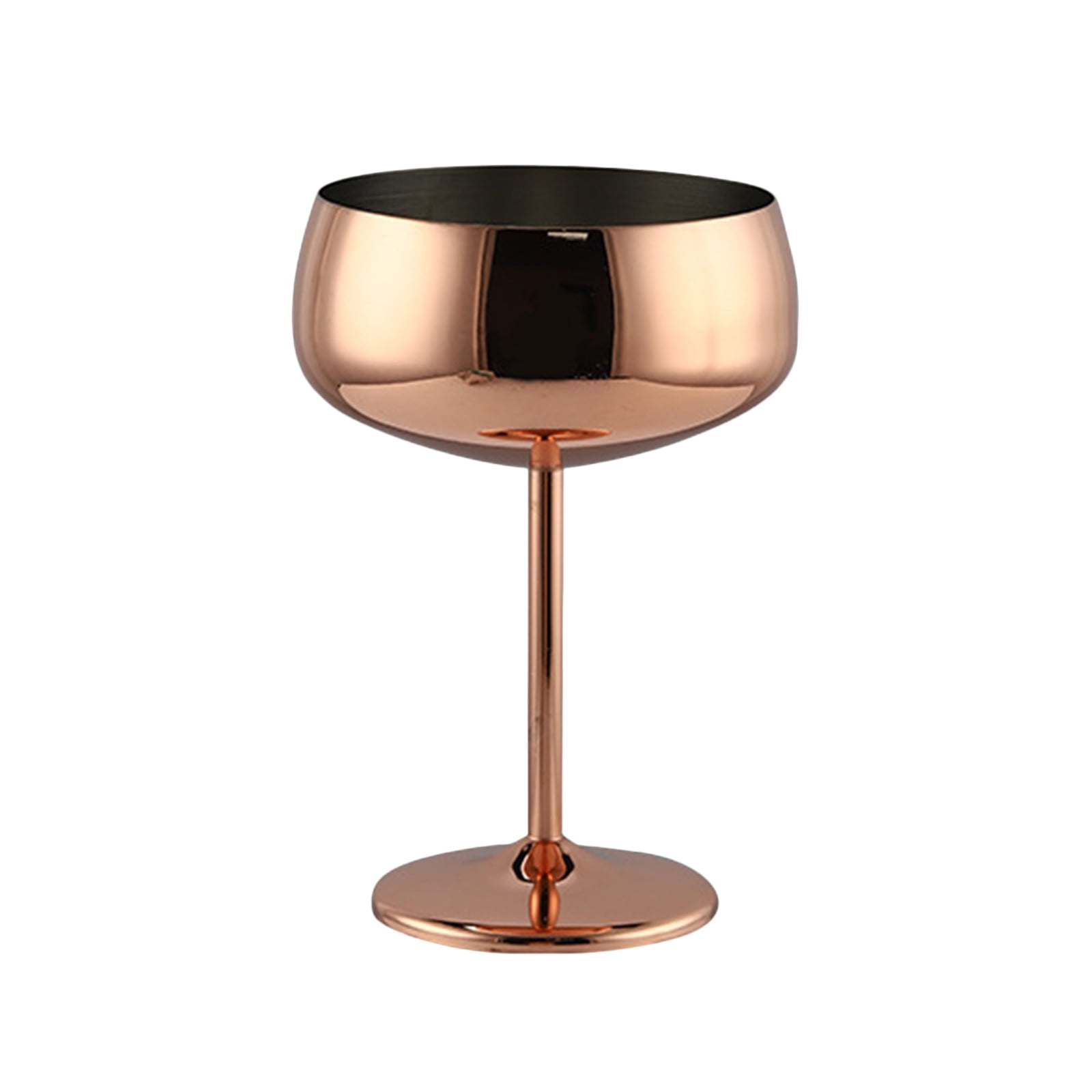 Wine Glass Set Stainless Steel Long Stem Wine Glasses For White Red Wine Cocktail For
