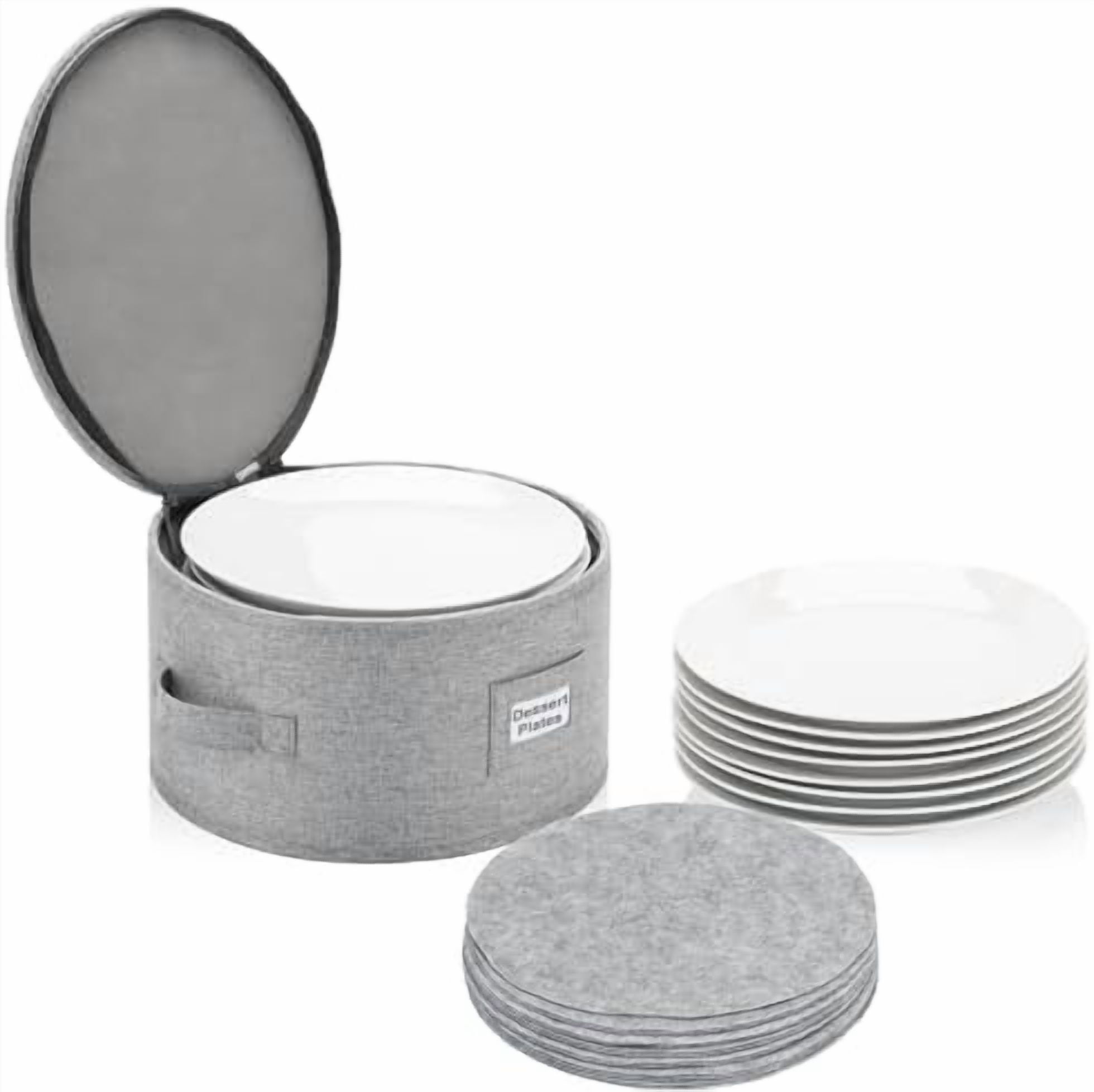 Wine Glass Storage and Cup Storage Case - Set of 2 Stackable Containers ...