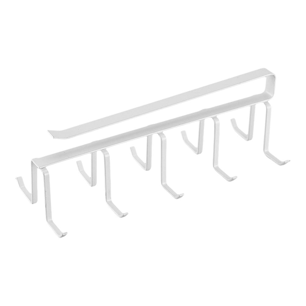 1 Pc Multifunctional Frame Kitchen Upside Down Shelf Glass Storage Rack ...