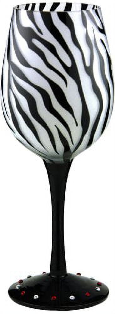 Wine Glass Zebra - Walmart.com