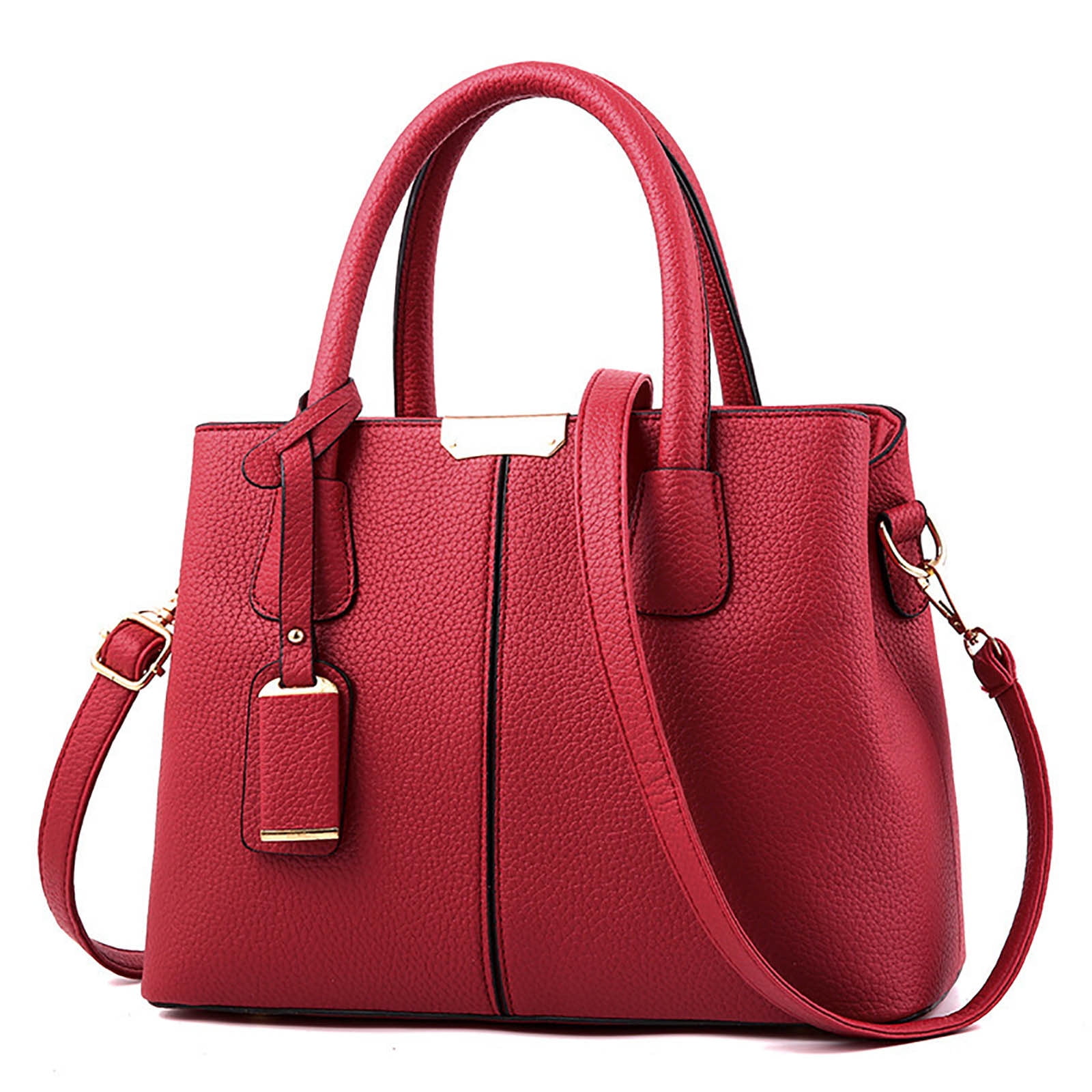 Wine Handbag Fashion Womens Handbags Ladies Purse Satchel Shoulder Bags Tote Leather Bag Handbag ...
