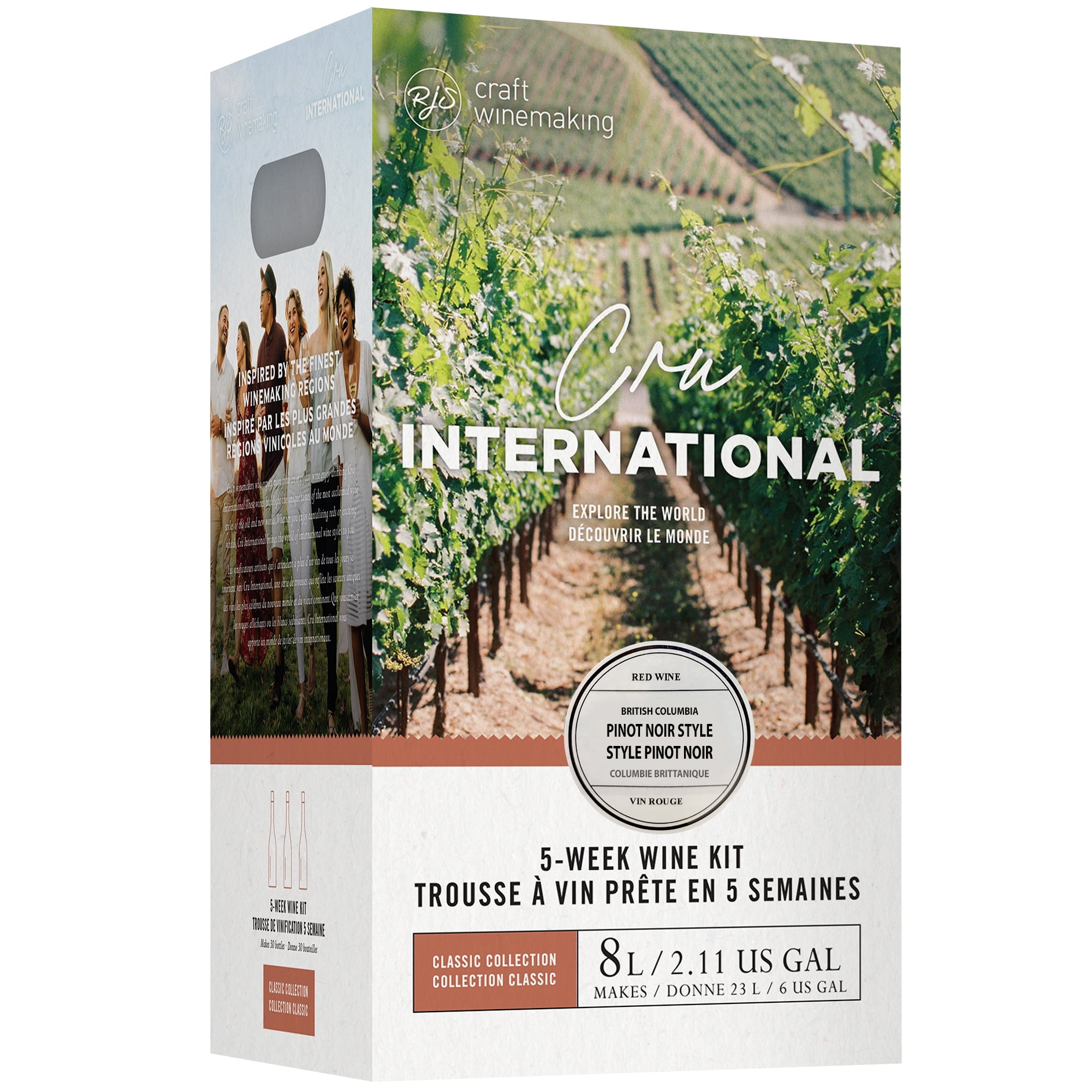 Wine Ingredient Kit - Cru International - British Columbia Pinot Noir ...
