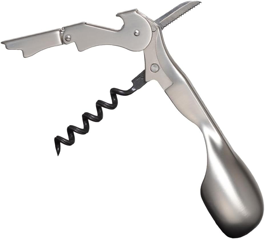 Wine Key - Bartender Multi Tool With Corkscrew, Bottle Opener & Foil ...