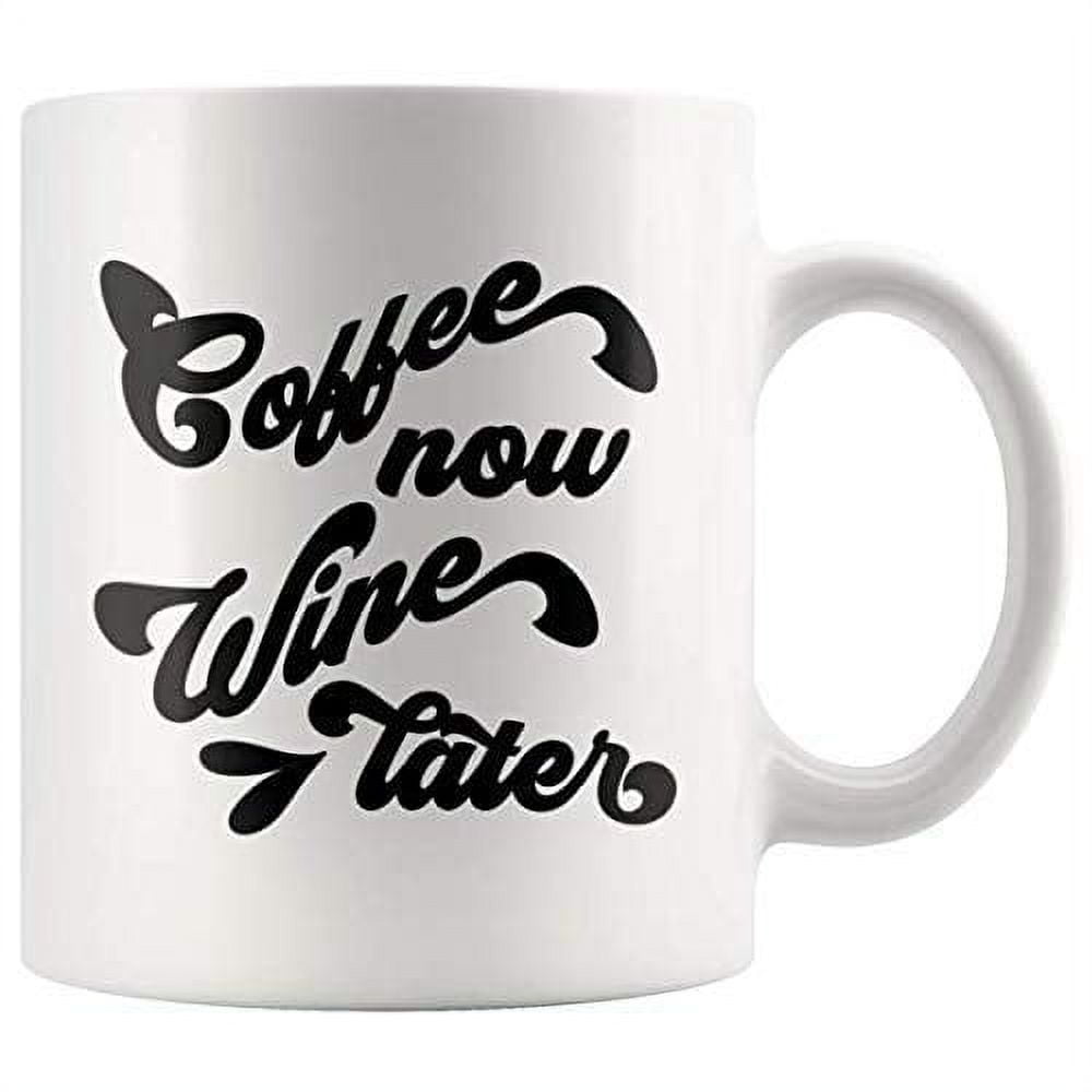 Wine Mugs Fun Coffee Mugs for Women 11 oz Novelty Mom Mug Fun Coffe Cup ...
