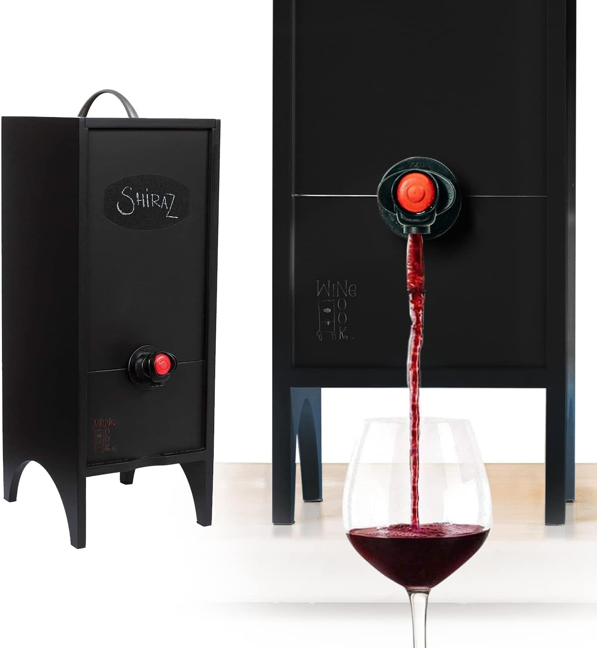 Wine Nook Decorative Box Wine Dispenser Cocktail Beverage Dispenser ...