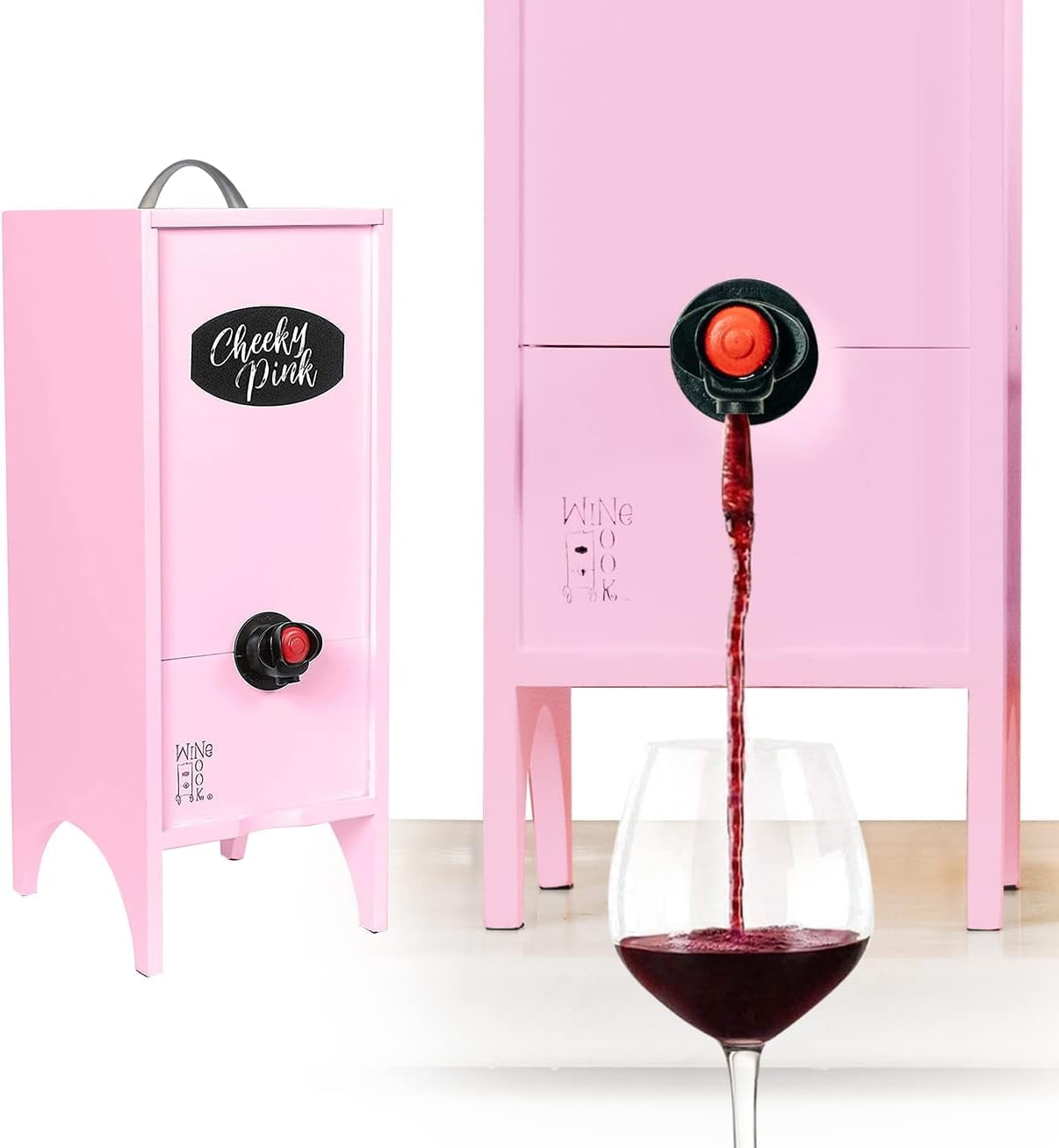 Wine Nook Decorative Box Wine Dispenser Cocktail Beverage Dispenser ...