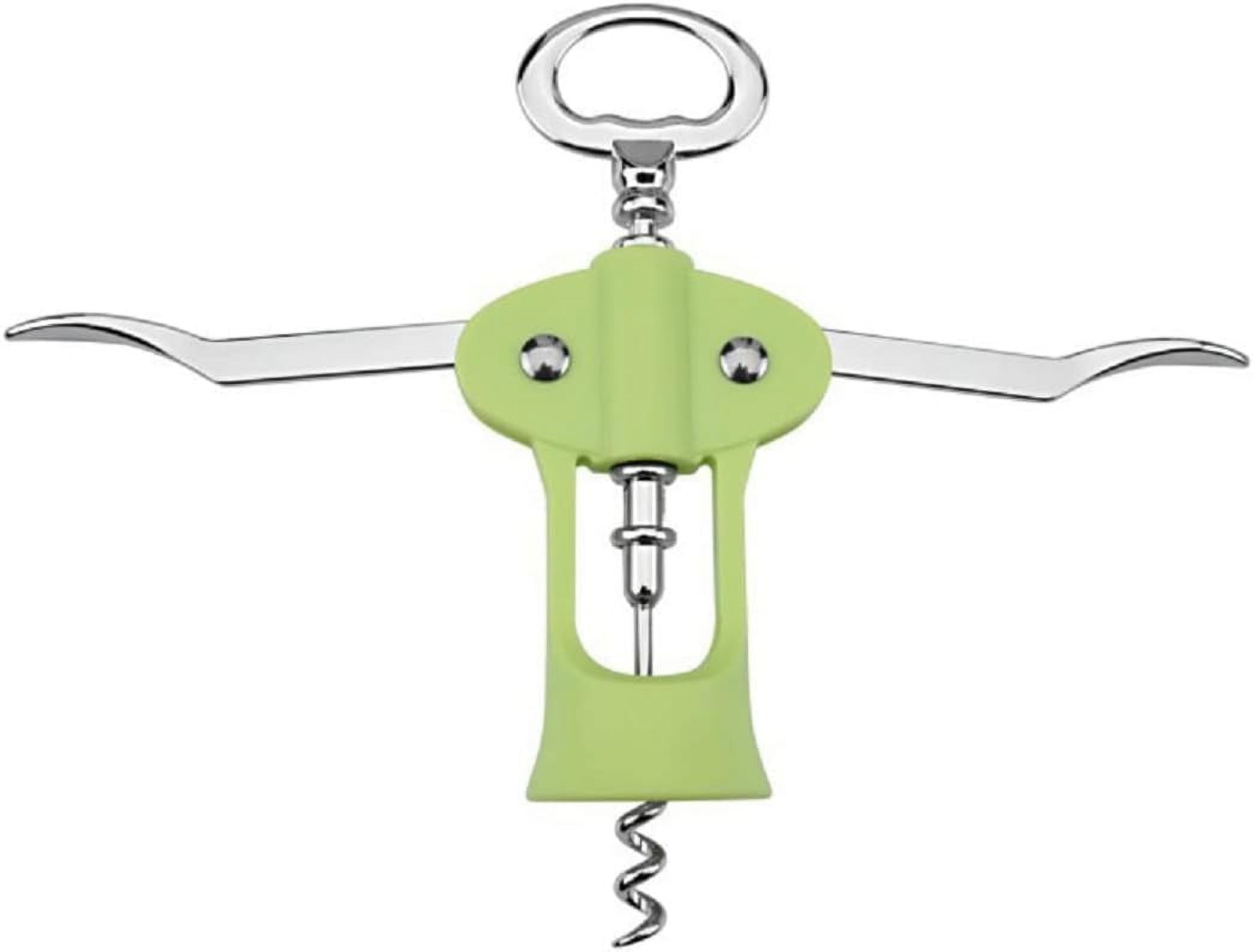 Wine Opner Wing Corkscrew,Stainless Steel Wing Corkscrew with Coil ...