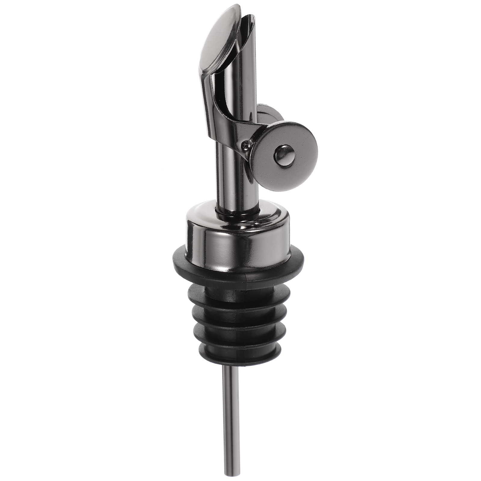 Wine Pourer Olive Oil Dispenser Spout Vinegar Air Silicone Stainless ...