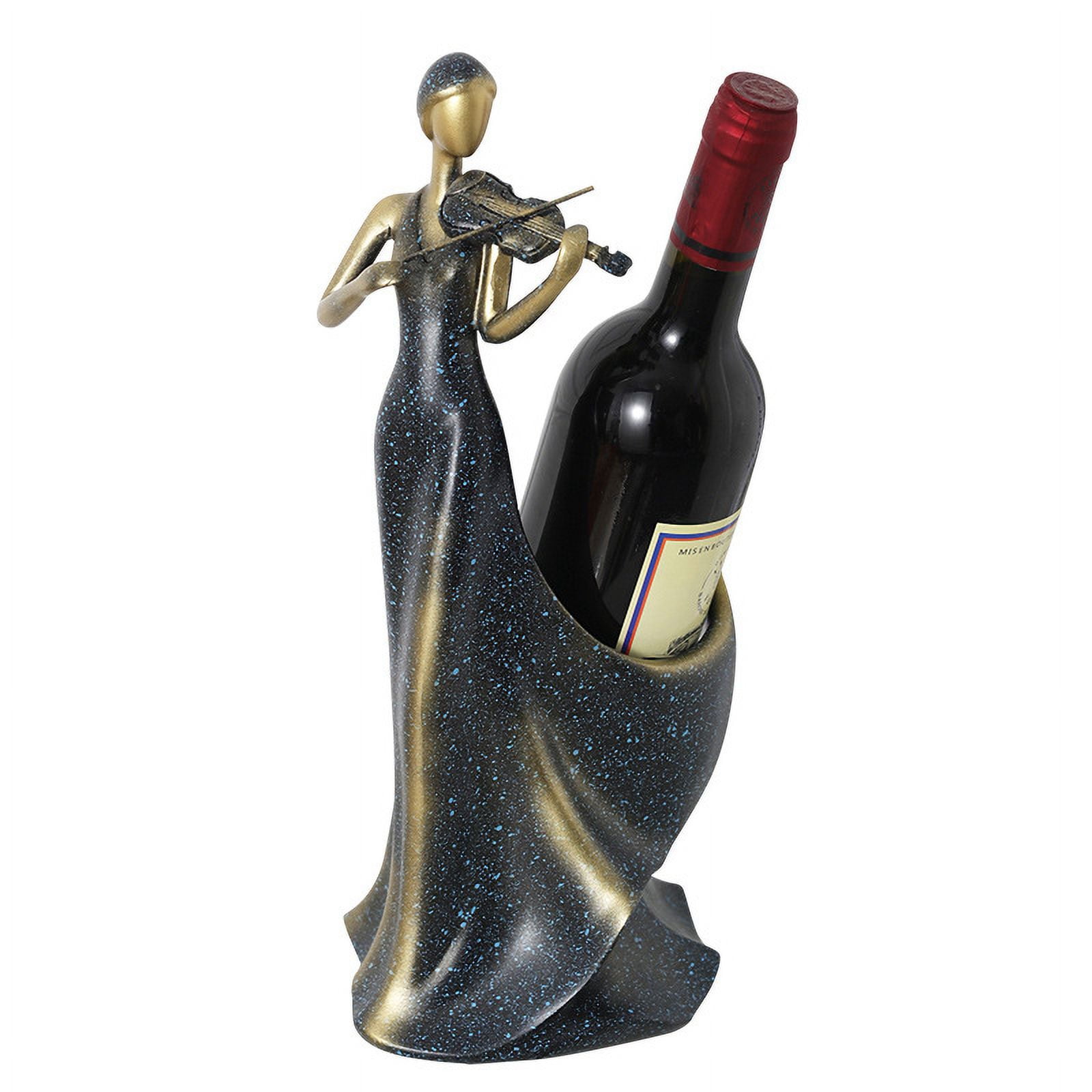 Wine Rack, Wine Bottle Holder Decorative, Violin beauty Wine Holder ...