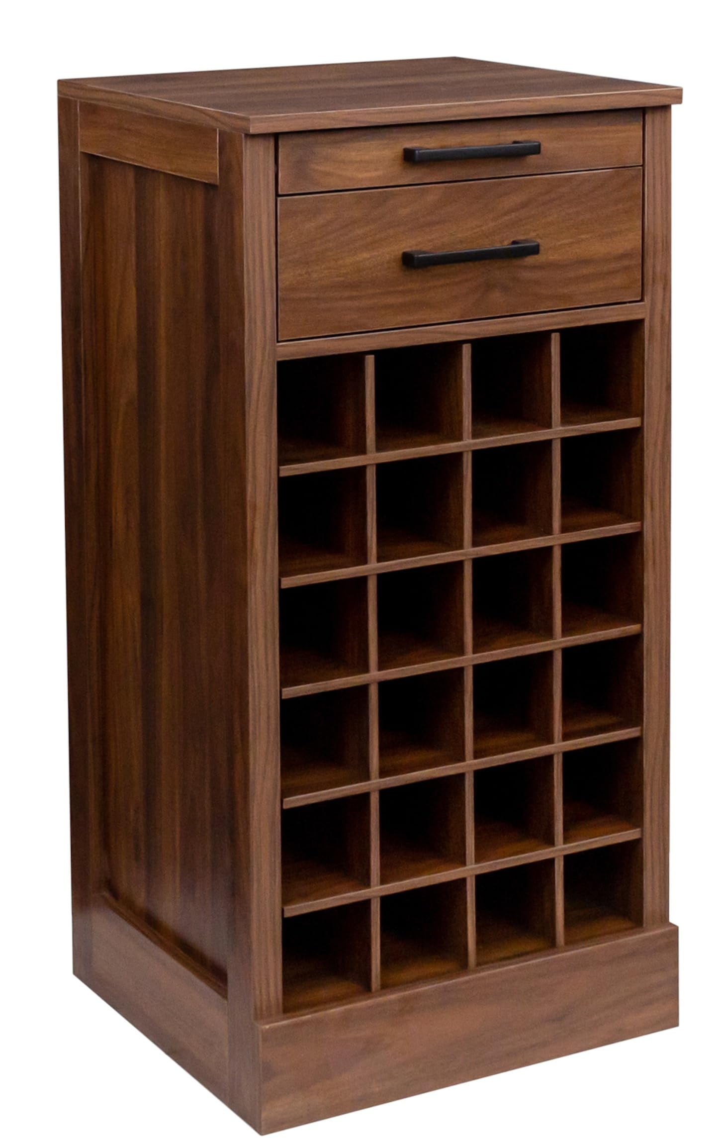 Wine Rack and Bar Cabinet with Drawers - Elegant Liquor Cabinet for ...