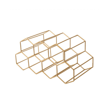 CONSDAN Oak Wine Rack, Wooden Wine Storage Racks, Portable 6 Bottles ...