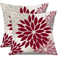 Phantoscope Outdoor & Indoor Cushion Sets, Waterproof Floral Pillow ...
