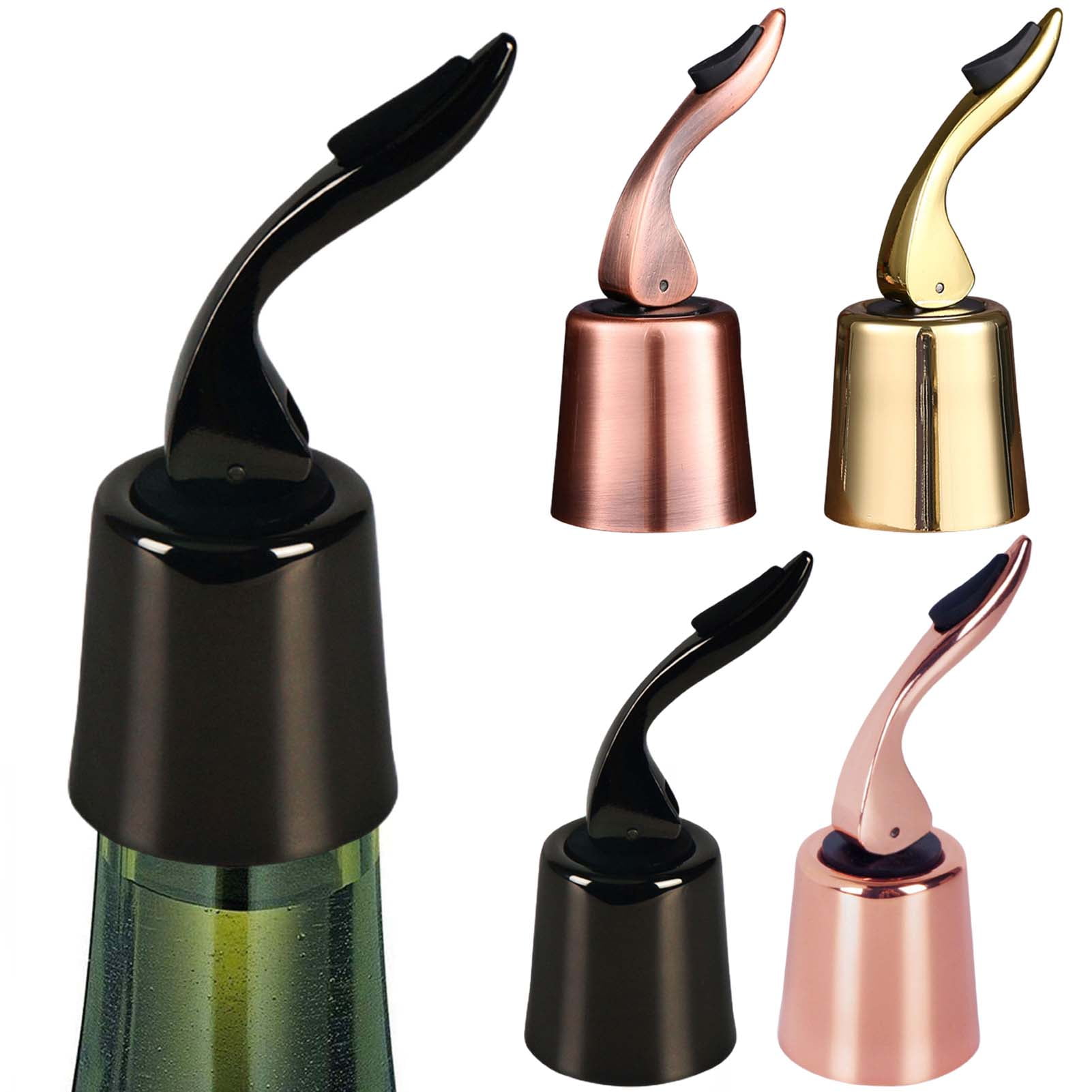 Wine Stopper Good Sealing Stainless Steel Leakproof Simple Operation ...