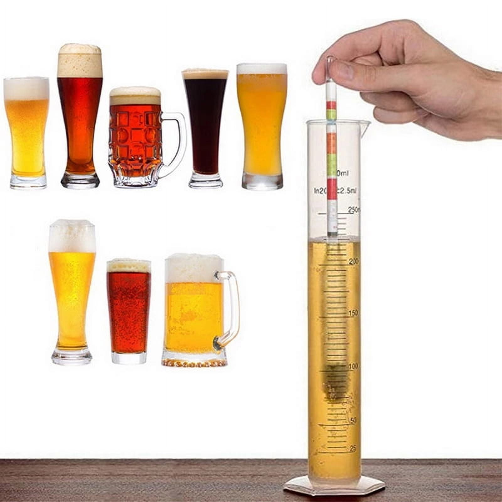 Wine Sugar Meter Alcohol Measure For Home Brewing Wine Beer Alcohol ...