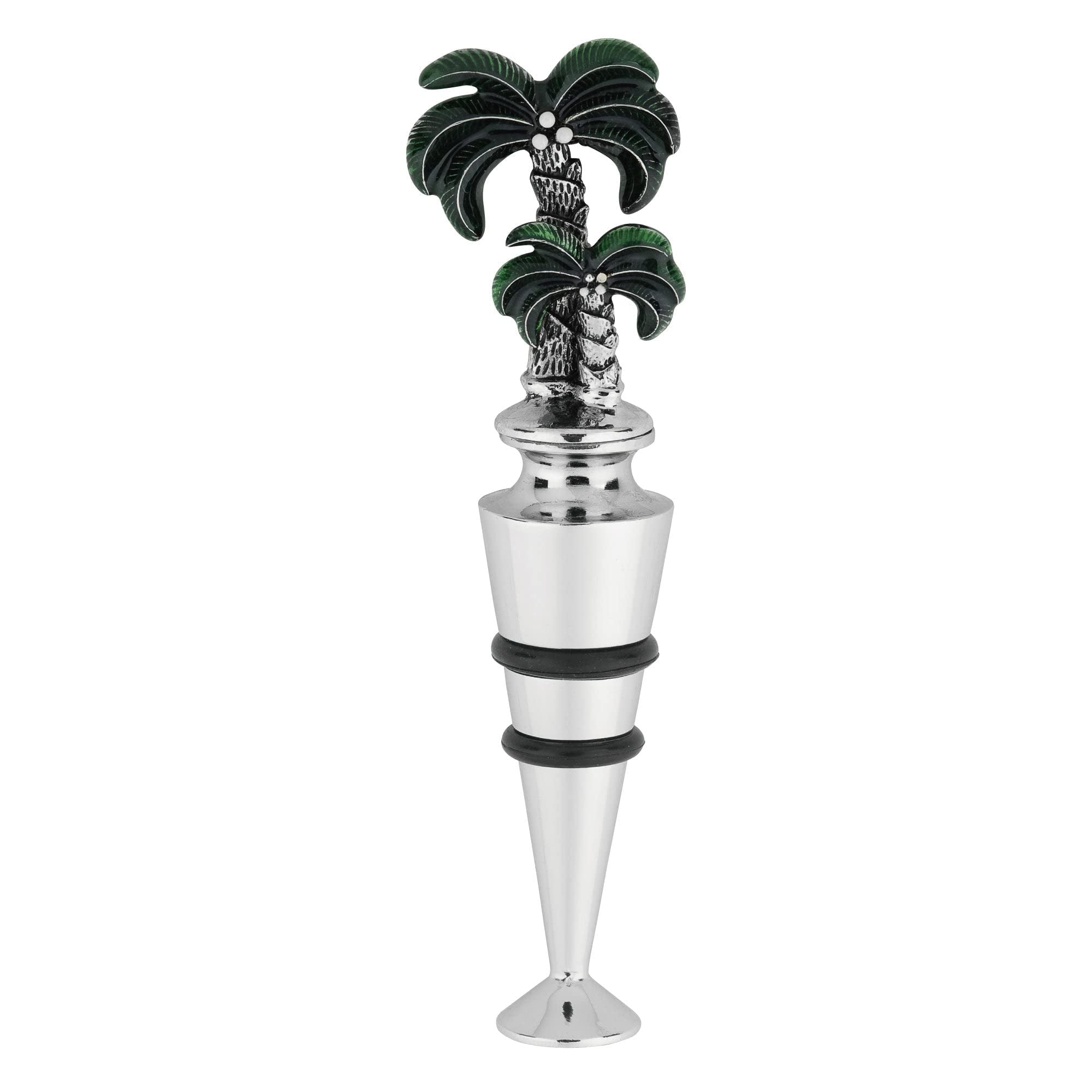 Wine Things Zinc Alloy Palm Tree Wine and Beverage Bottle Stopper and ...