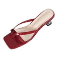 Wine Women'S High Heels Pointed Toe Comfortable Dress Shoes For Spring ...