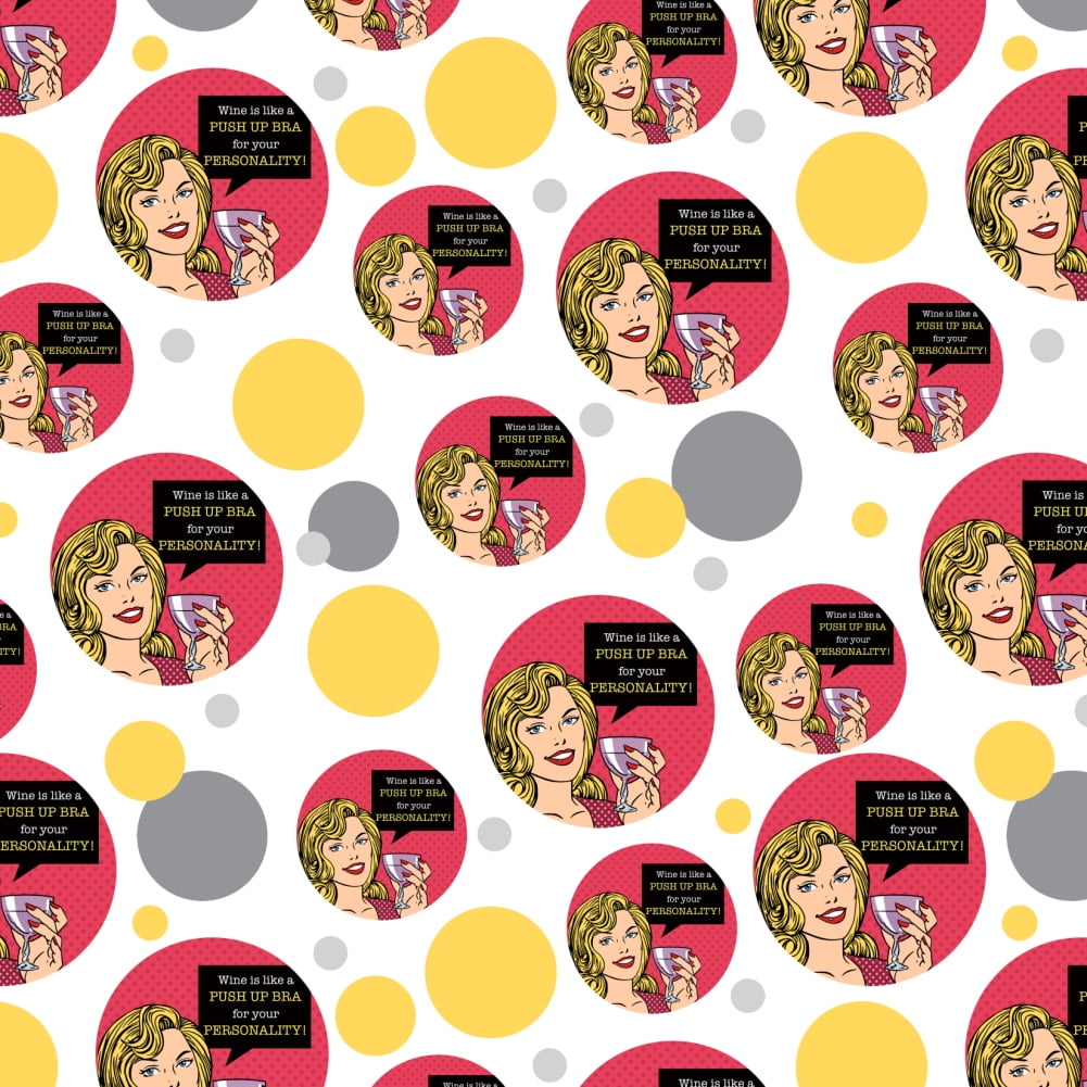 Wine is Like a Push Up Bra for Your Personality Funny Humor Premium ...