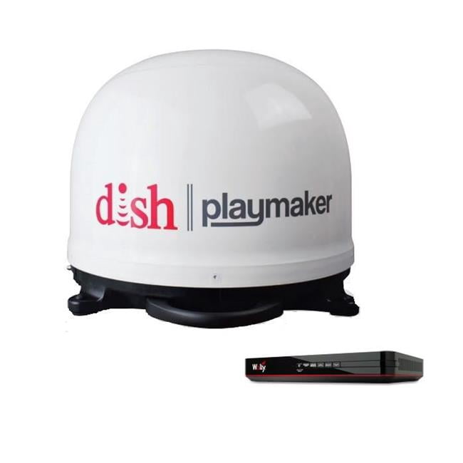 Winegard Company Pl 7000R Dish Playmaker Portable Antenna , White ...