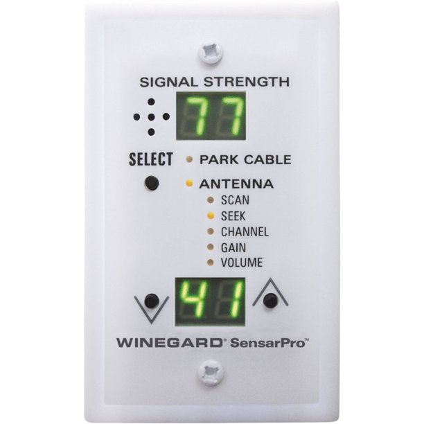 Winegard RFL-332 Sensar Pro Signal Meter - Black - Walmart Business ...