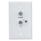 Winegard RV-7542 White RV TV Satellite Jack Receptacle - Walmart.com