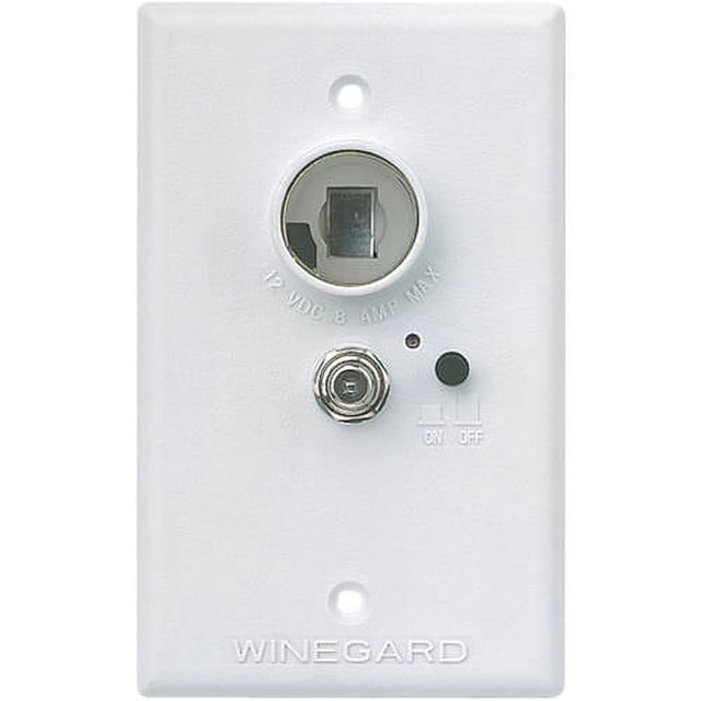 Winegard RV Cable TV Antenna Power Receptacle - Walmart.com