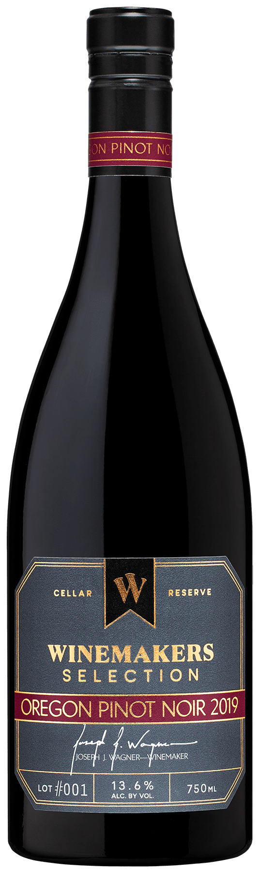 Winemakers Selection Oregon Pinot Noir Red Wine 750 ml Bottle, 14% ABV ...
