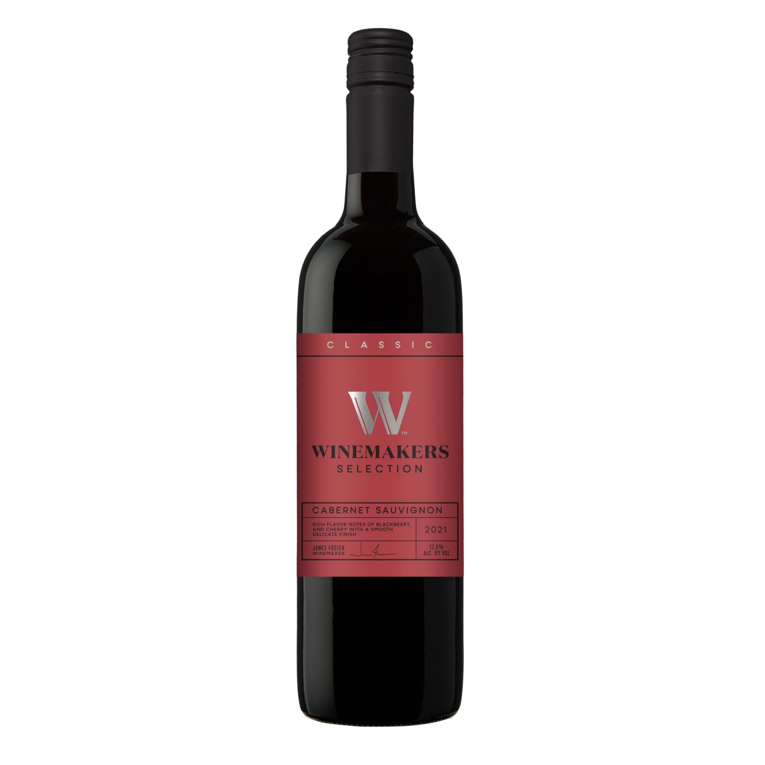 Winemakers Selection Classic Series Cabernet Sauvignon California Red Wine, 750 ml Bottle, 14% ...