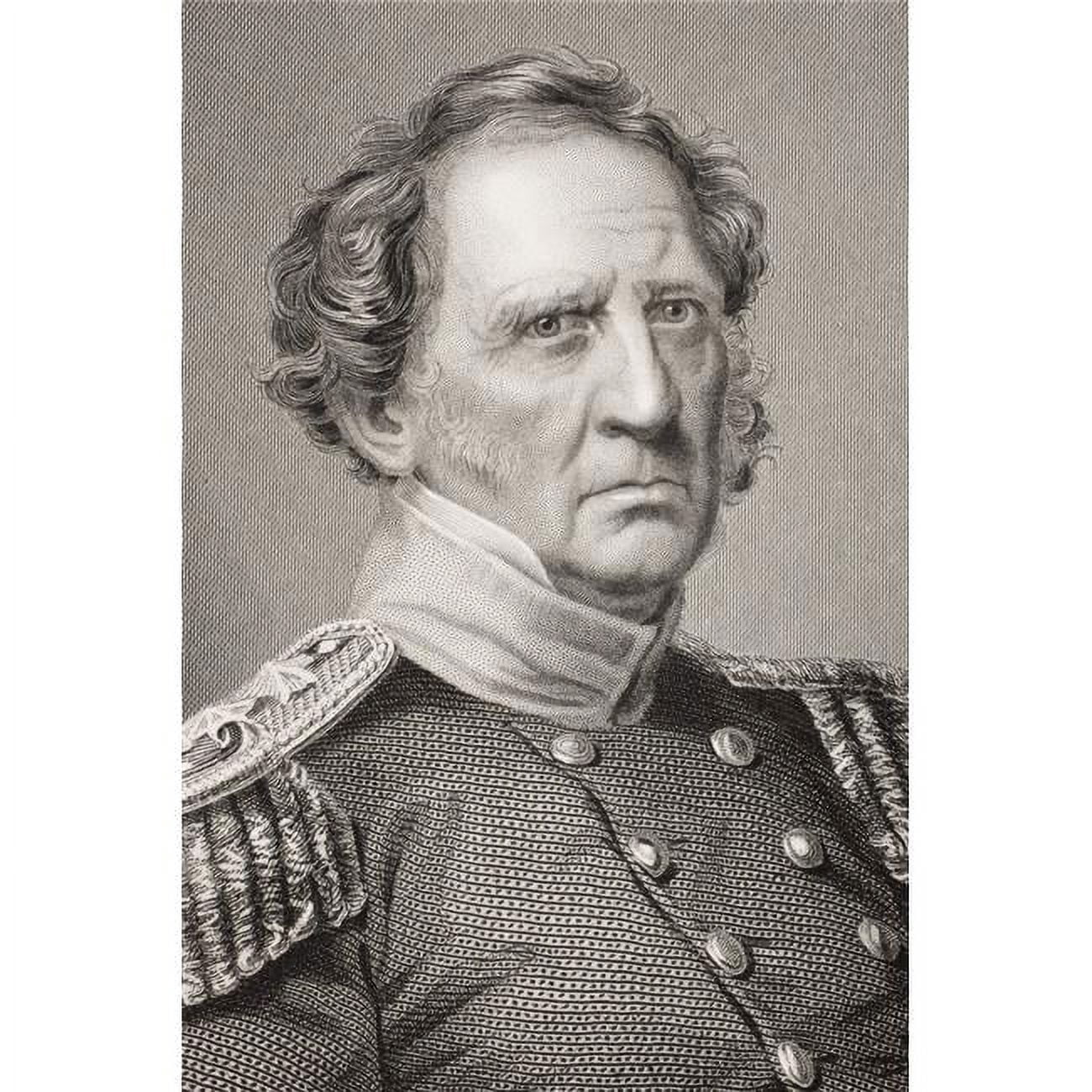 Winfield Scott 1786 To 1866 Union General During American Civil War ...