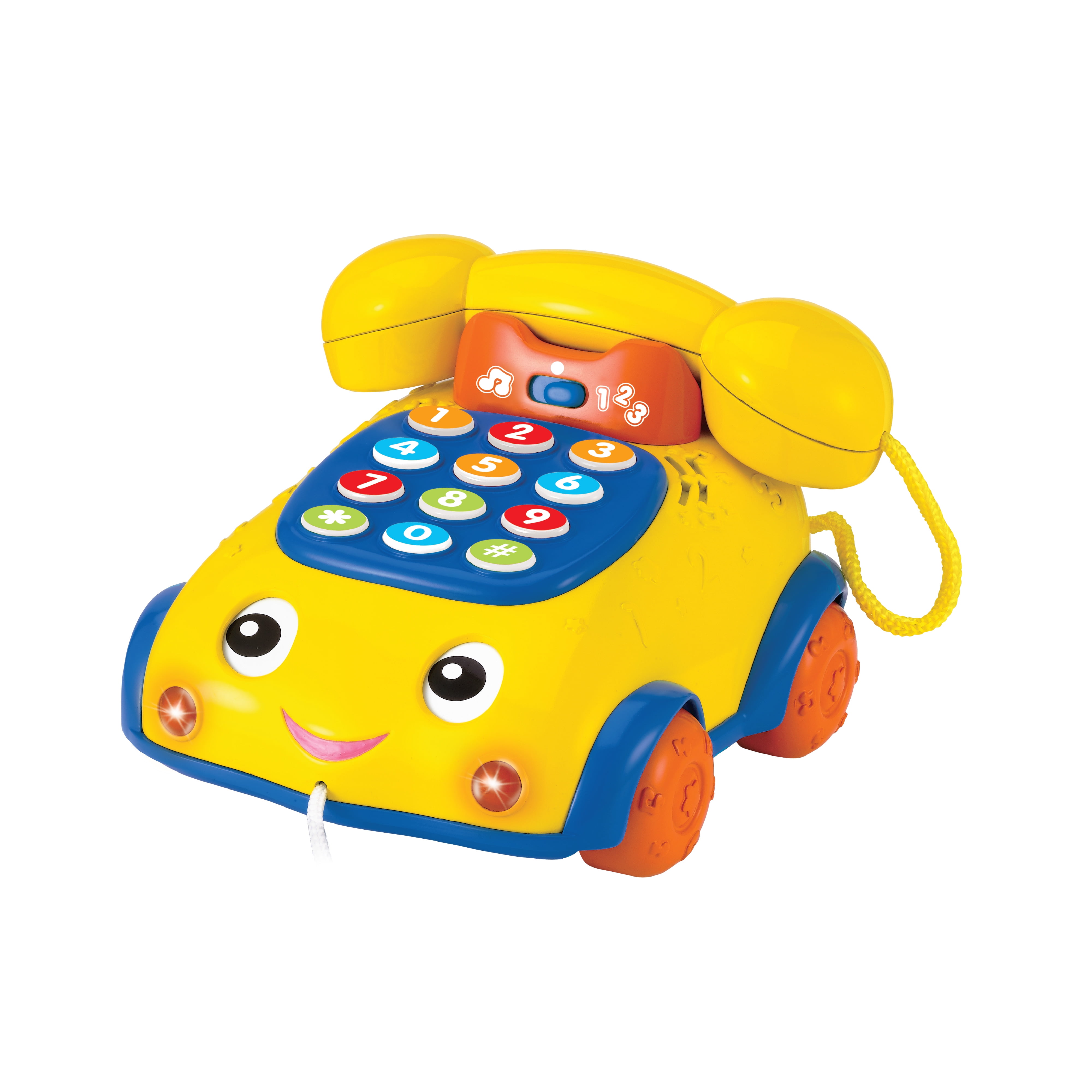 Winfun Talk 'n Pull Phone with Lights and Sounds - Walmart Business ...