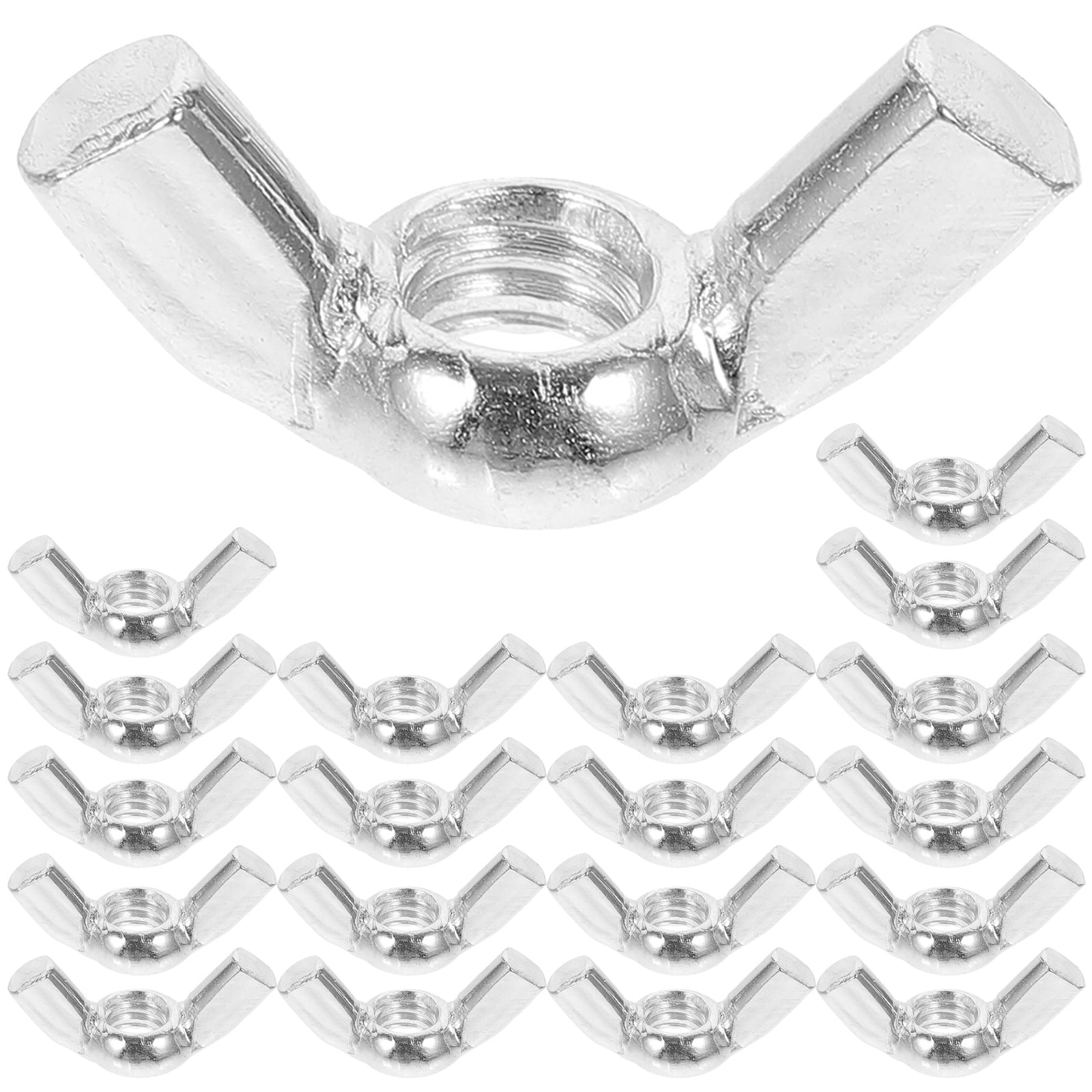 Wing Nut 5/16 Inch Butterfly Nuts Hand Tighten Fastener Wings Carbon ...
