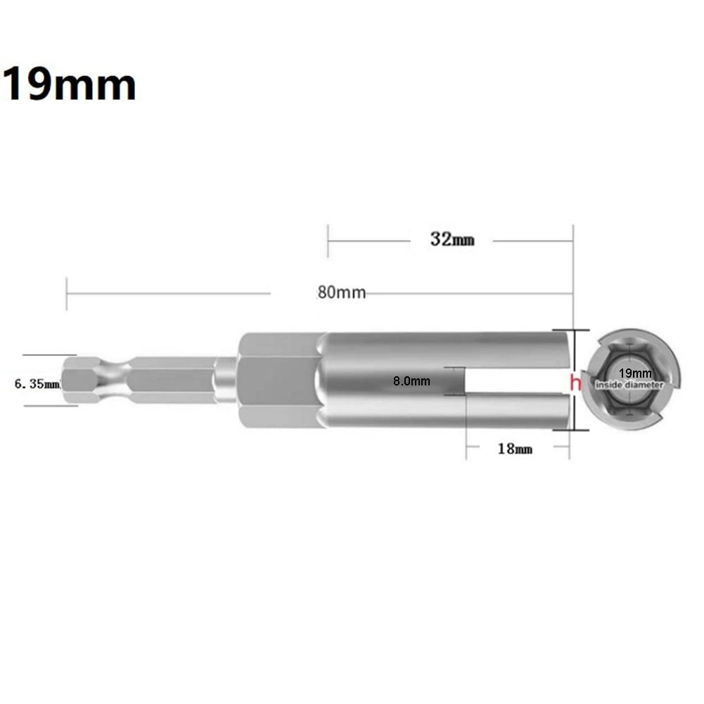 Wing Nut Driver Slot Butterfly Bolt Socket Sleeve Wrench Screwdriver ...