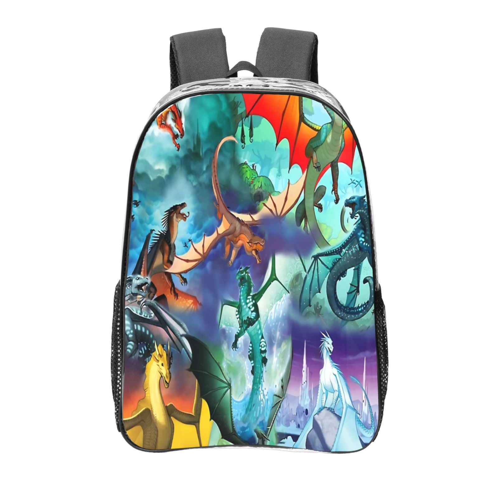 Wing Of Fire All Dragon Pattern Background Transparent Backpack Fashion ...