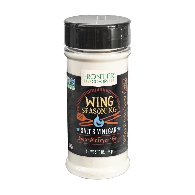 Frontier Co-op Salt & Vinegar Wing Seasoning, 5.78 oz - Walmart.com