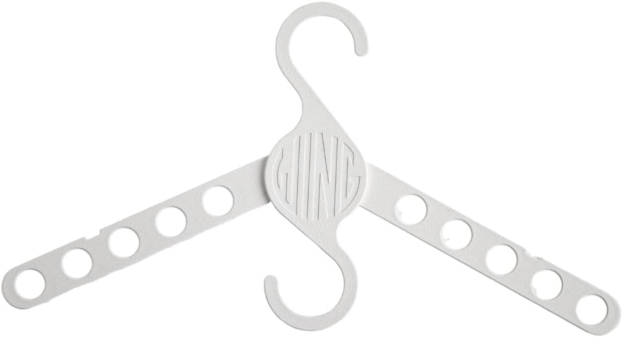 Wing Smart Hanger | Flat Foldable Heavy Duty Plastic Clothes Hanger ...