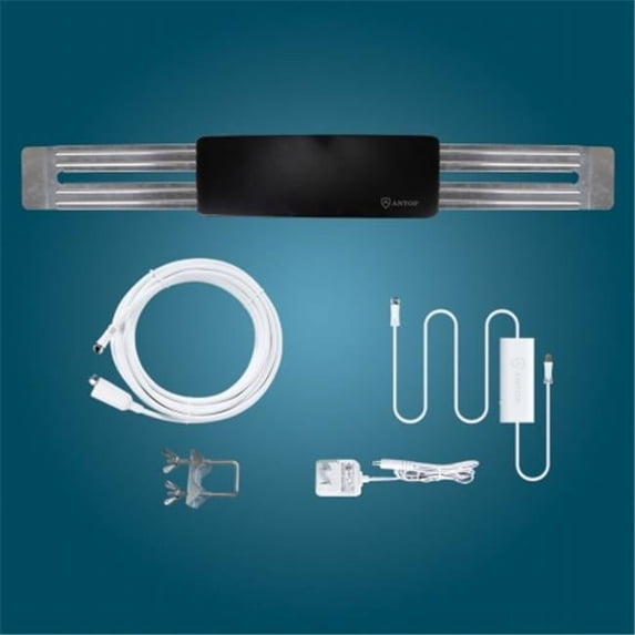 Wing Smartpass Amplified Outdoor & Attic HD TV Antenna with Built-in 4G ...