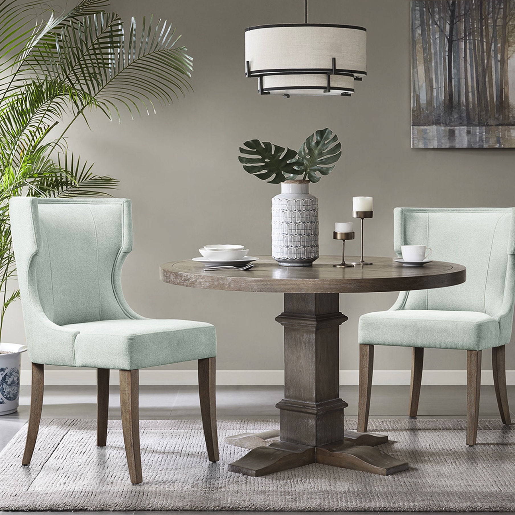 Wingback Chair / Formal Dinners / Foam Cushion - Walmart.com