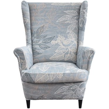 Eco-Ancheng Wing Chair Slipcovers, 2 Pieces Stretch Wingback Chair ...