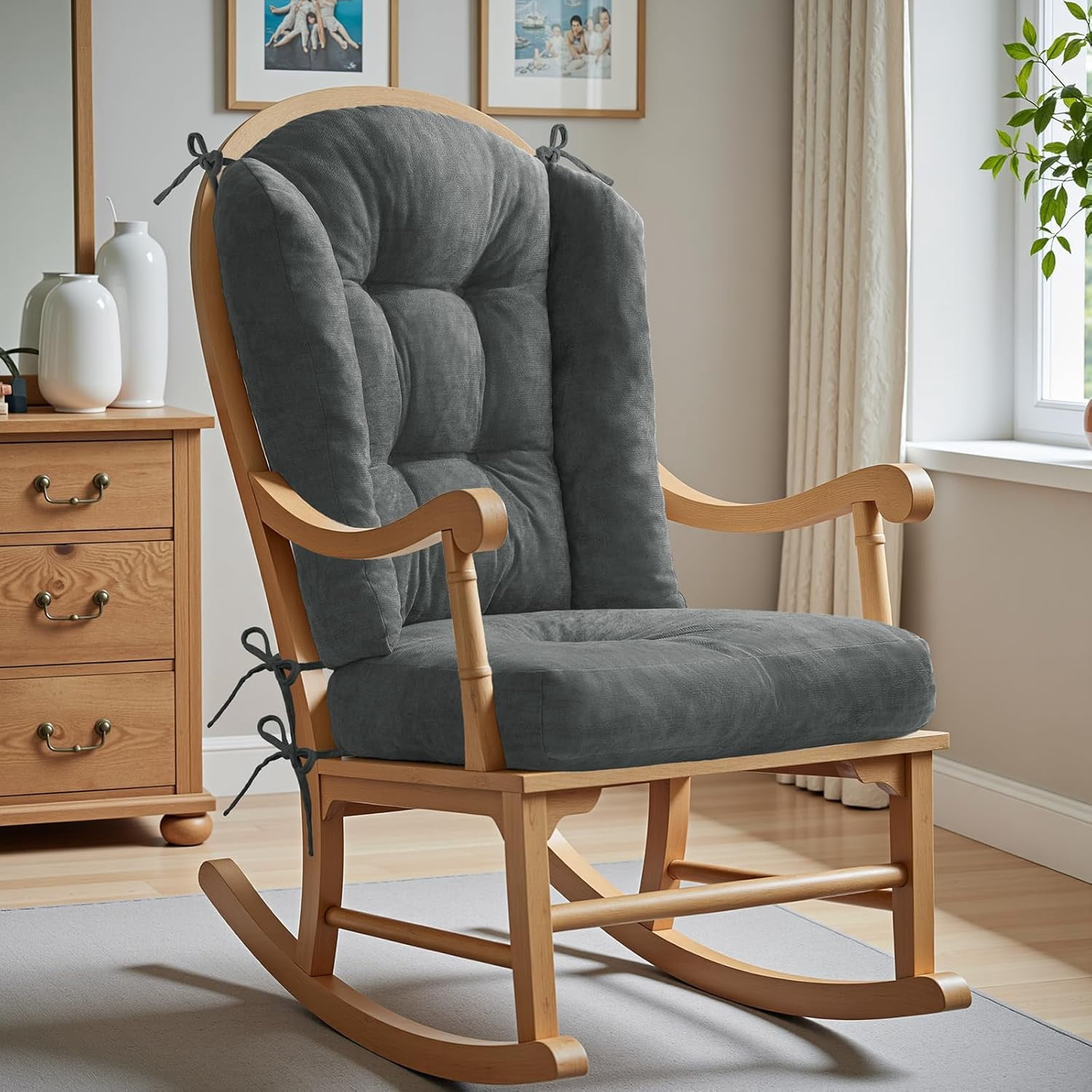 Wingback Rocking Chair Cushion - 17