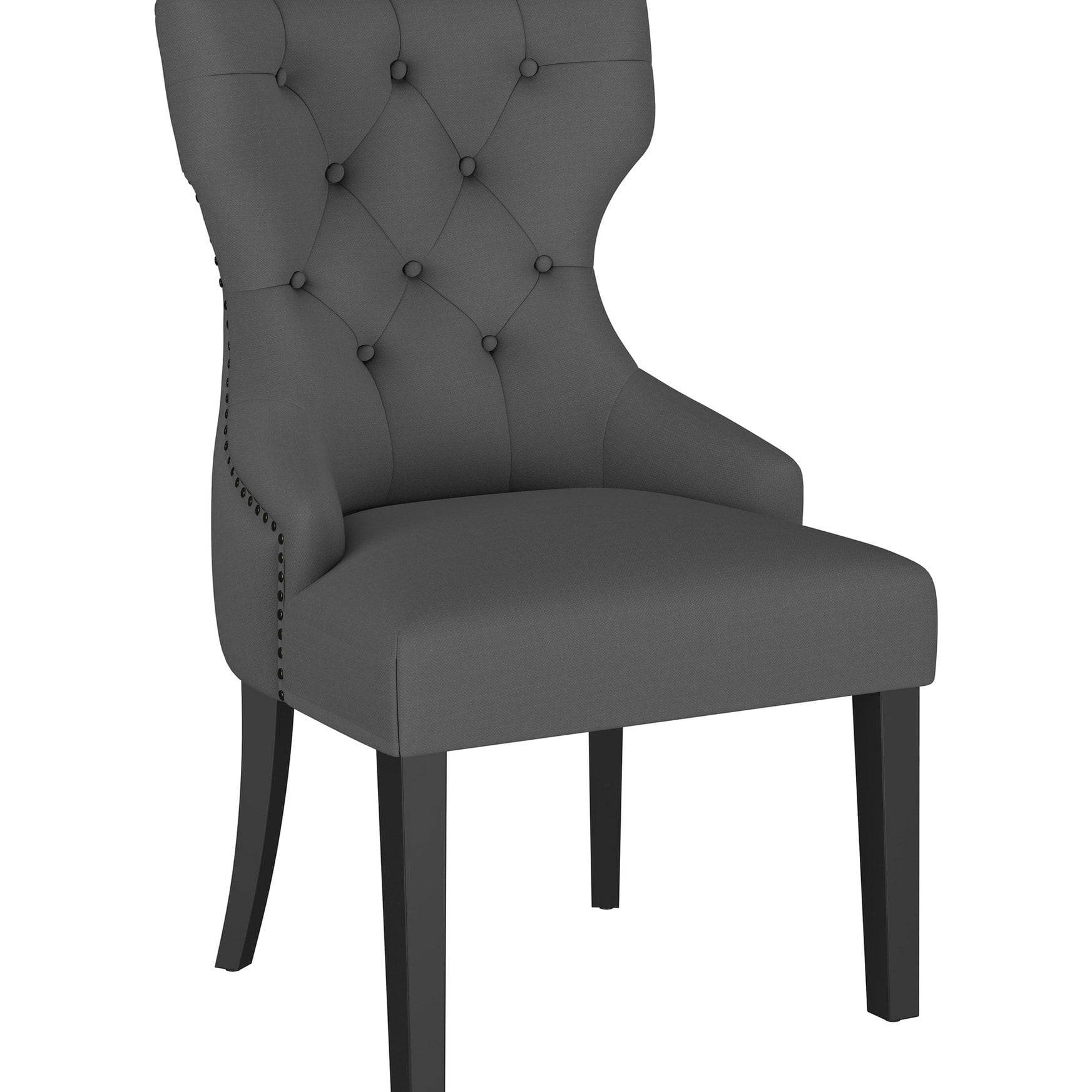 Wingback Structure - Button Tufted Back - Dining Table - Relaxed Dining ...