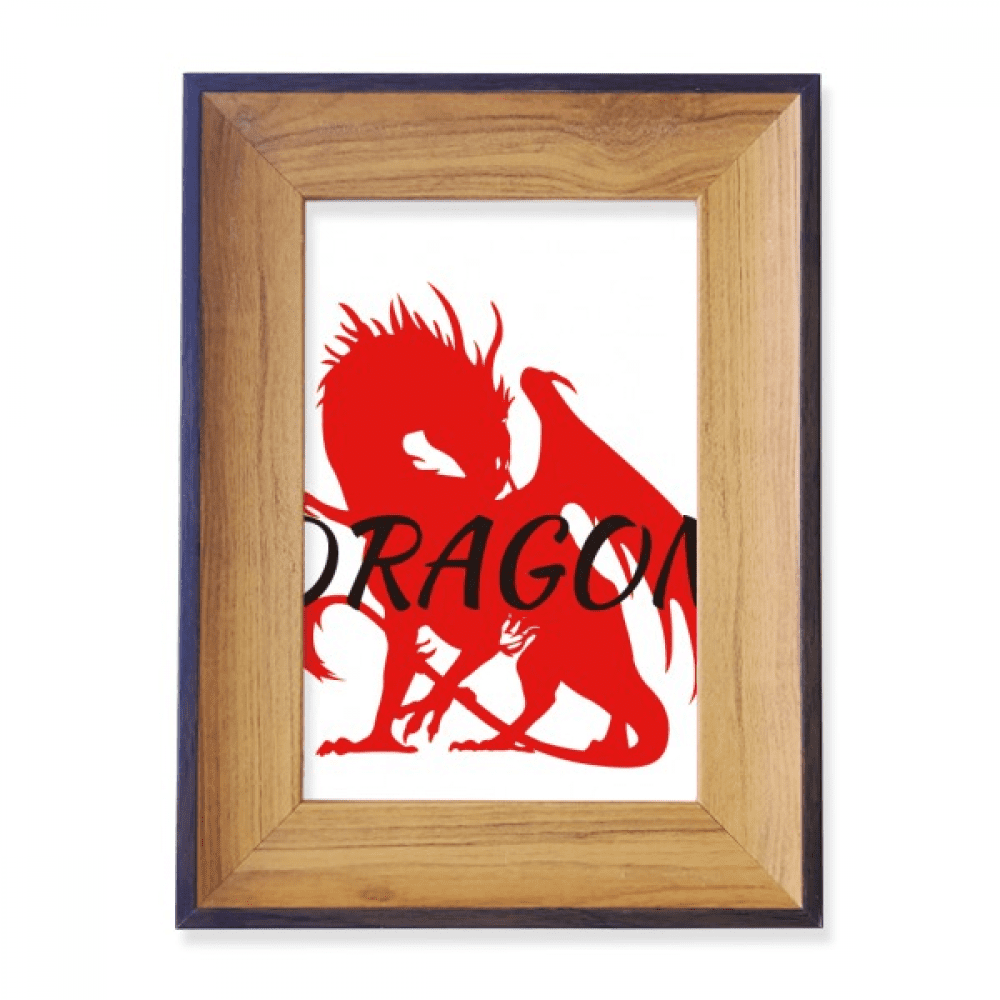 Winged Animal Dragon Myth East West Photo Frame Exhibition Display Art ...