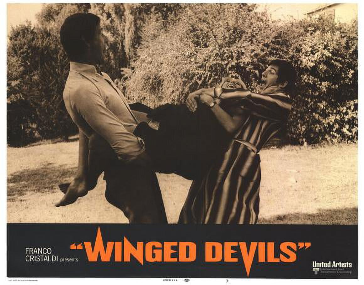 Winged Devils - movie POSTER (Style D) (11" x 14") (1971) - Walmart.com