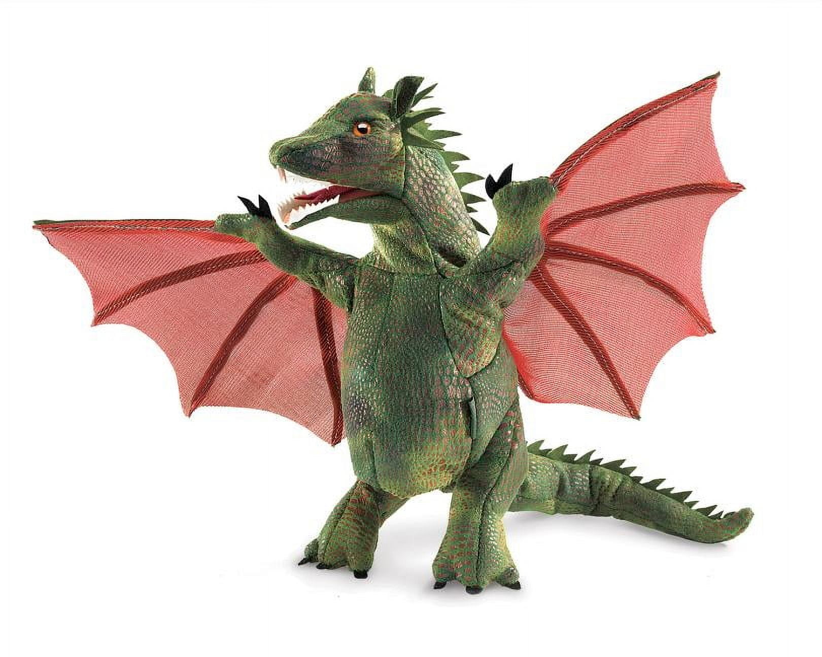 Folkmanis Winged Dragon Puppet - Magical Hand Toy (Other) - Walmart.com