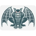 Winged Gargoyle Painting Stencil 8.3x11.7 inch Gargoyle Painting ...