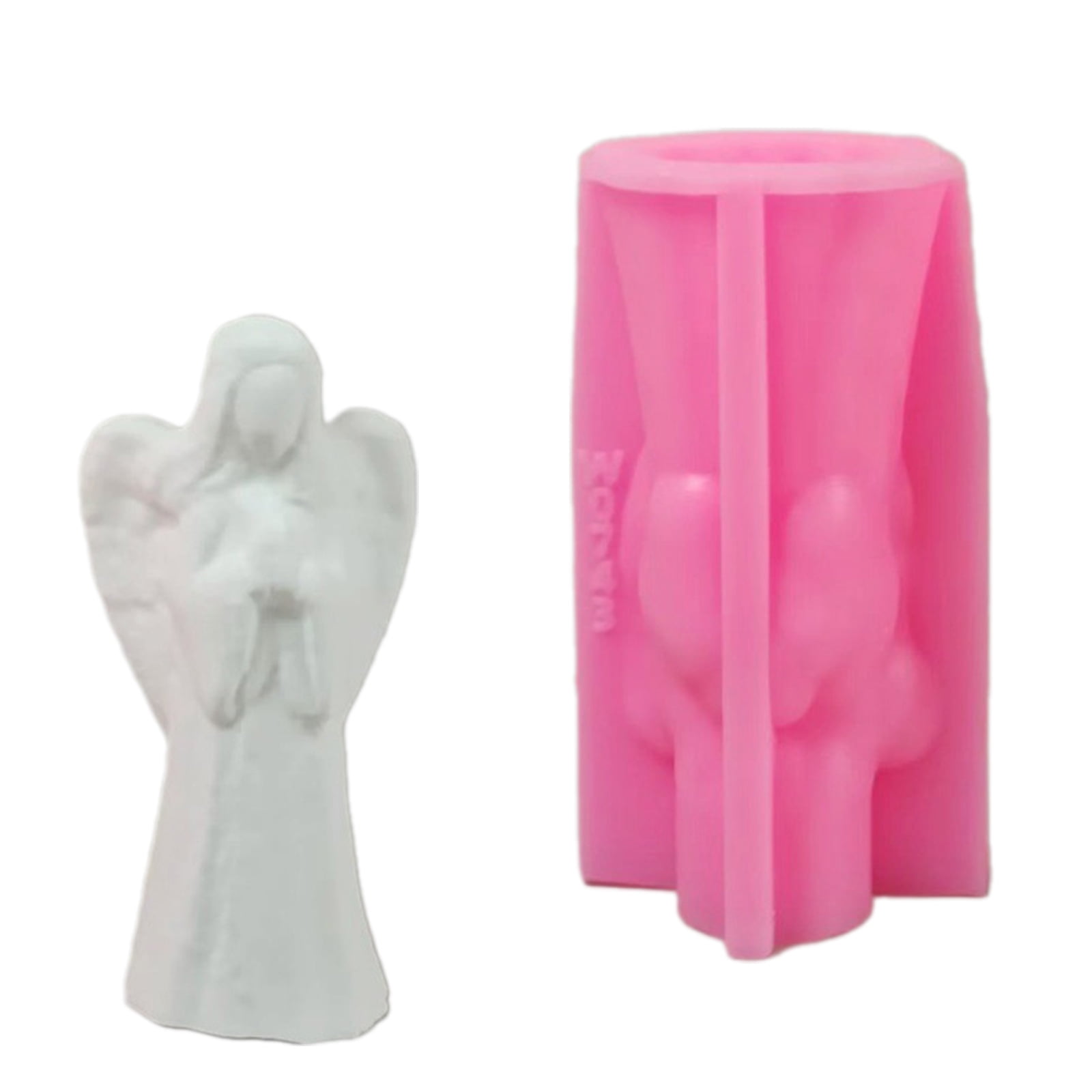 Winged Girl Sculpture Silicone Molds for Epoxy Resin Handmade Soap ...