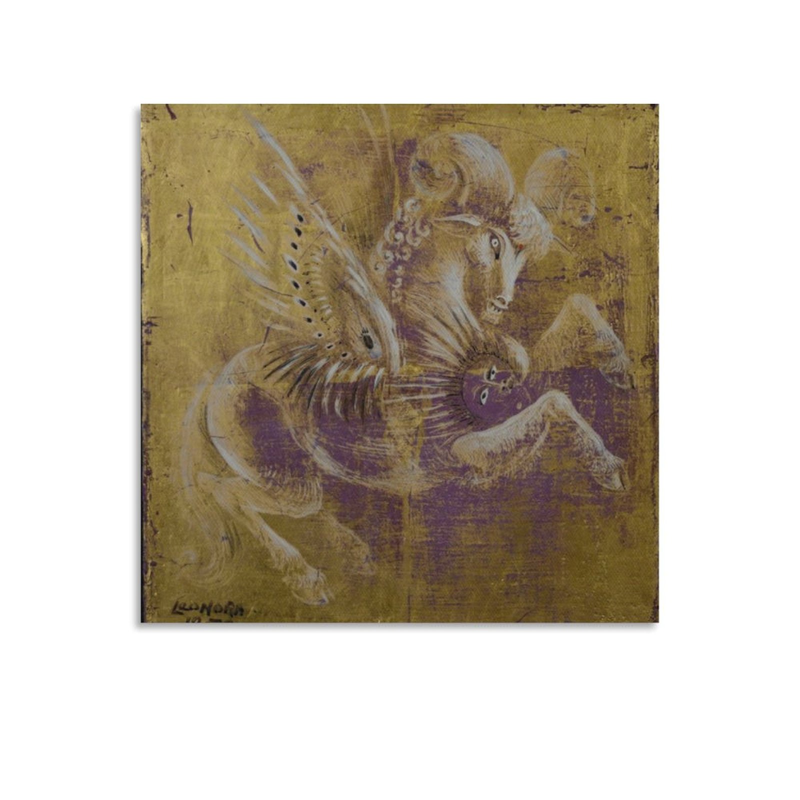 Winged Ram 1959 by Leonora Carrington Painting Wall Art Poster Gifts ...