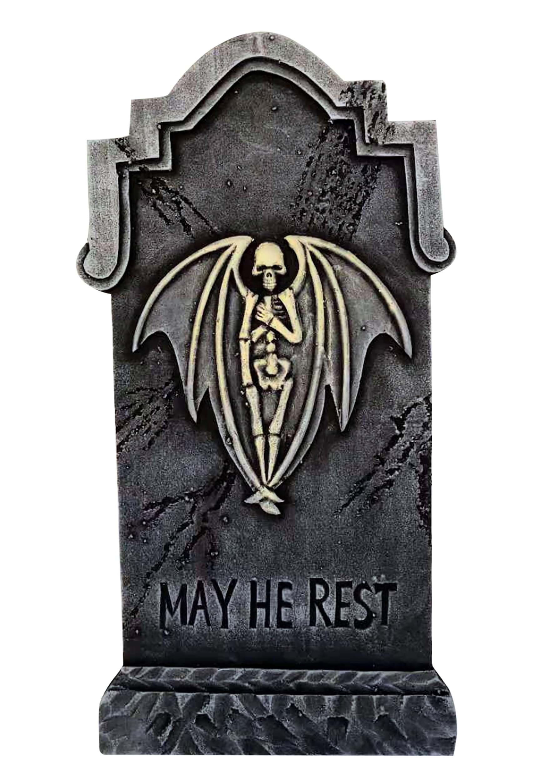Winged Skeleton Tombstone - Walmart.com