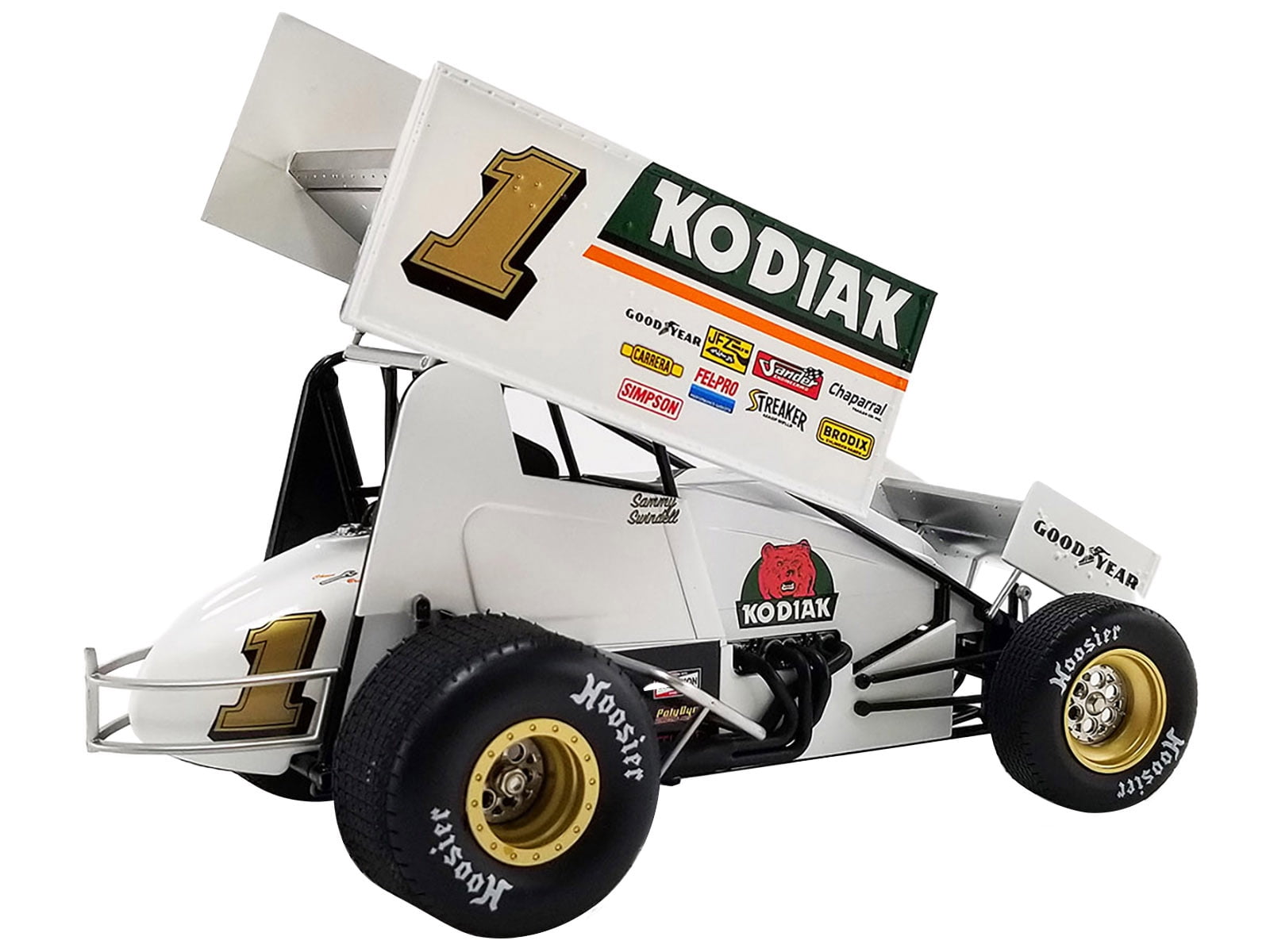 Winged Sprint Car #1 Sammy Swindell "Kodiak Special" National Sprint ...