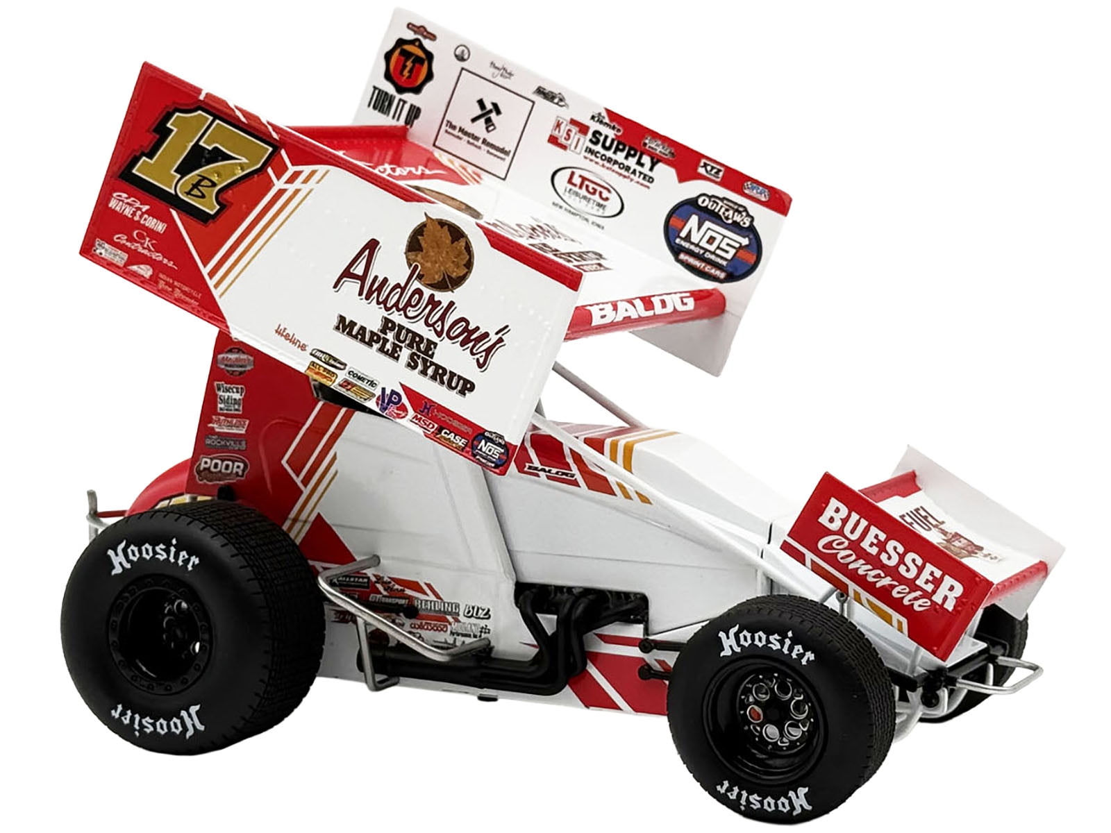 Winged Sprint Car #17B Bill Balog "Anderson's Pure Maple Syrup" (2025 ...