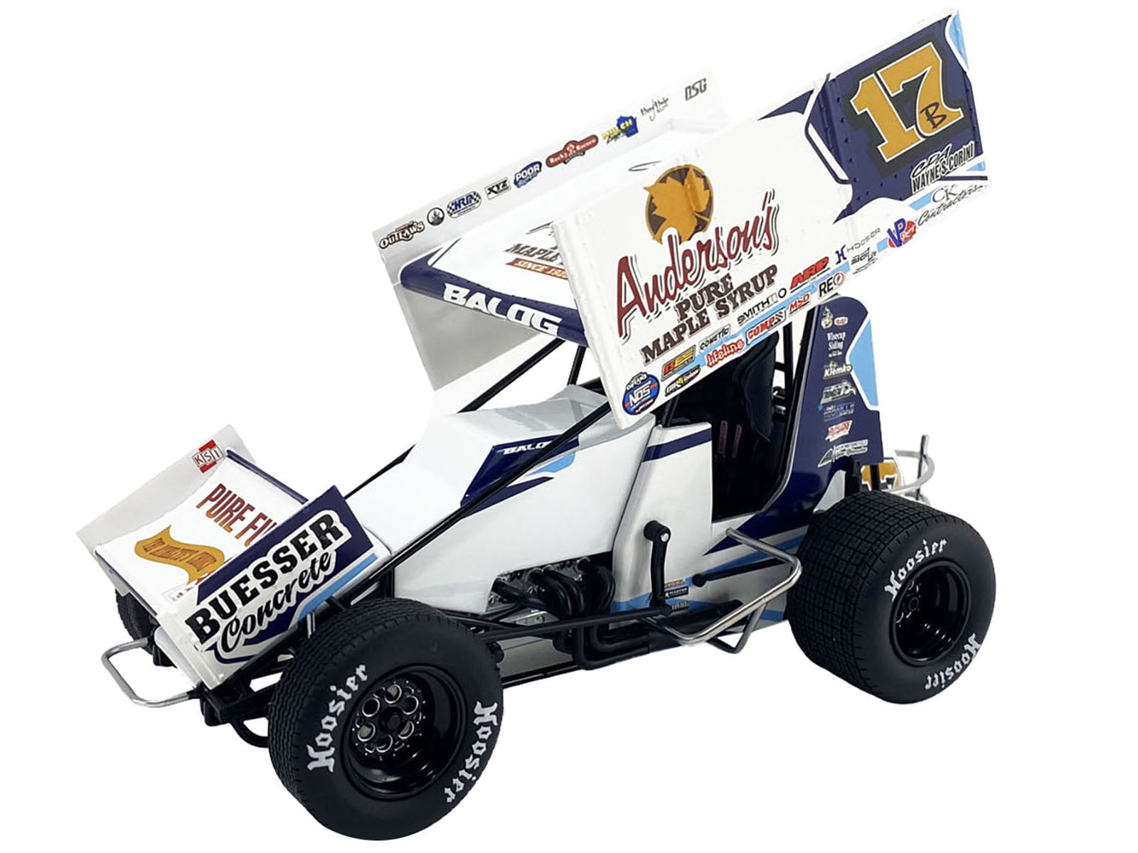 Winged Sprint Car #17B Bill Balog B Squared Motorsports "World of ...
